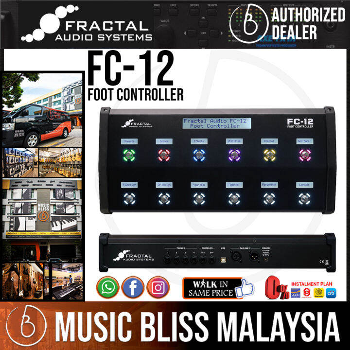 Fractal Audio FC-12 Foot Controller (FC12) | Lazada