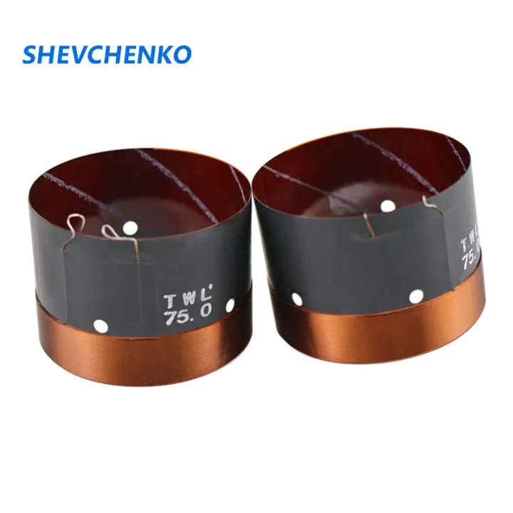 SHEVCHENKO 75mm 8Ohm Bass Voice Coil KSV Skeleton Copper Wire 500W-680W ...