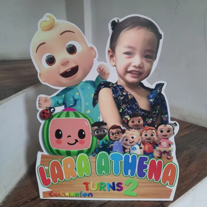 practical Cocomelon Party Personalized Photo Standee 15inches ...
