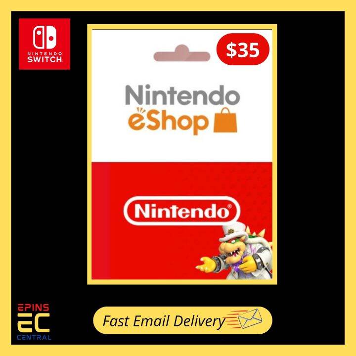Nintendo eShop $35 US Account (Fast Email Delivery) | Lazada PH