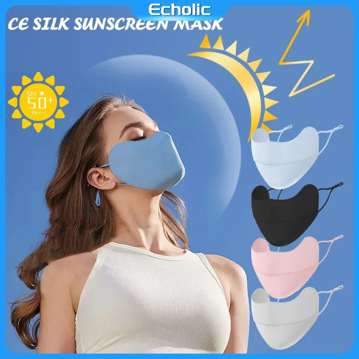 Women's Summer Sunshade Veils Breathable Ear Covers Protects Eyes From ...