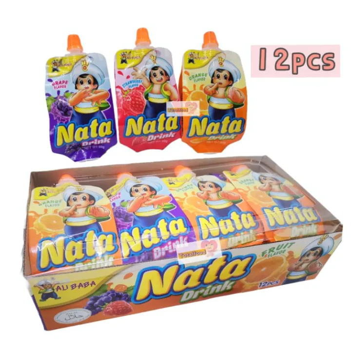 Ali Nata Drink fruity nata de coco jelly drink 12pcs | Lazada
