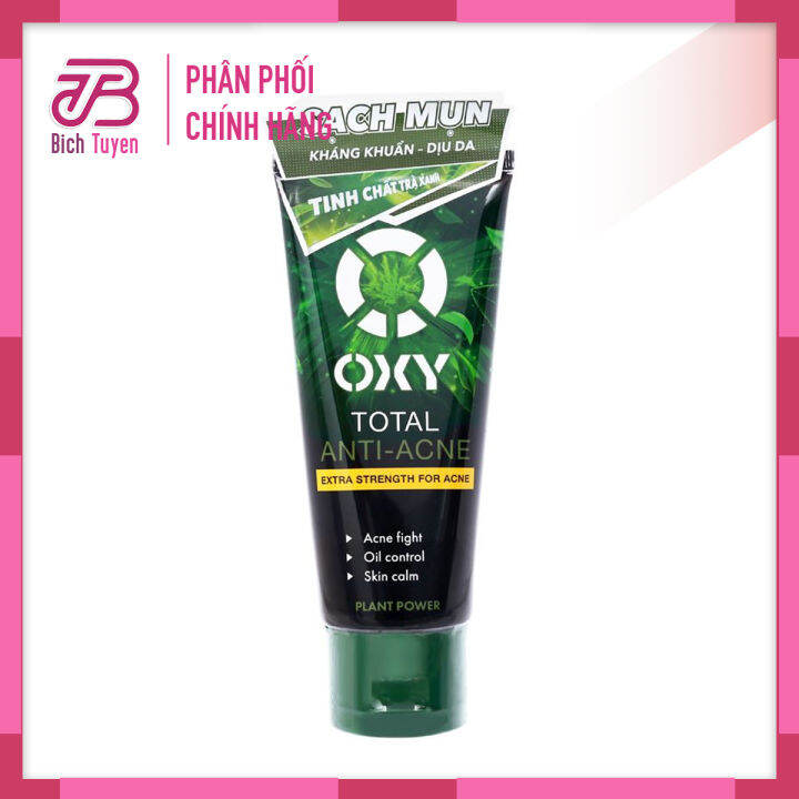 Sữa rửa mặt OXY Total Anti Acne ngăn ngừa mụn Kem Sữa rửa mặt Oxy Tút ...
