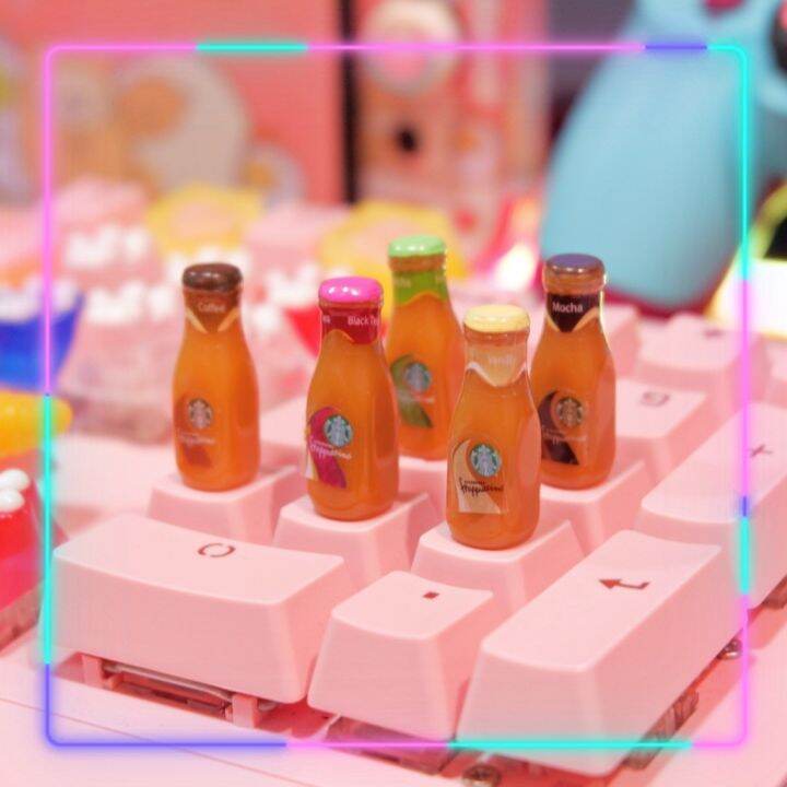 Iced Coffee Artisan Kawaii Keycaps for Mechanical Keyboard | Lazada PH