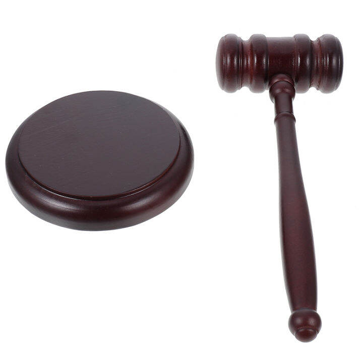 Wooden Gavel and Sound Block for Judge Lawyer For Auction Judge Hammer ...