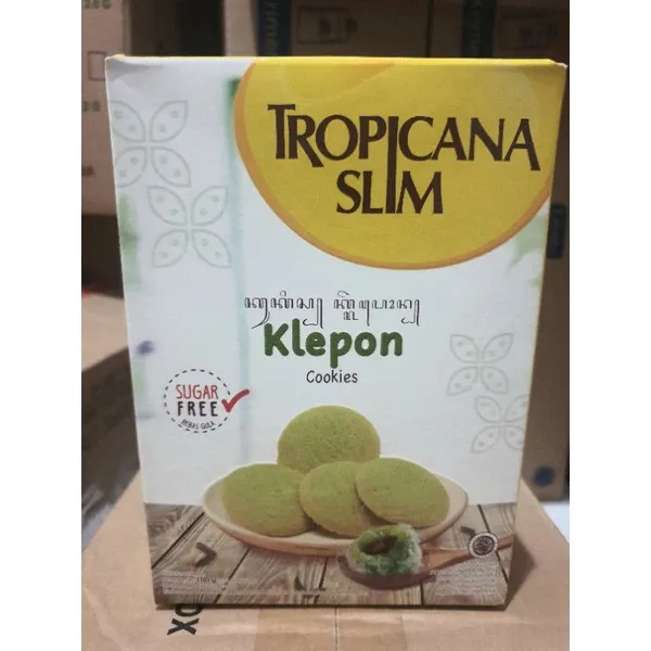 Tropicana Slim Klepon Cookies Biskuit Diet Sugar Free 100 gr | Lazada ...
