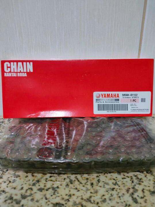 ORIGINAL YAMAHA DRIVE CHAIN (428) FOR YAMAHA SNIPER 150 MXI (94568-D1122-00) | Lazada PH