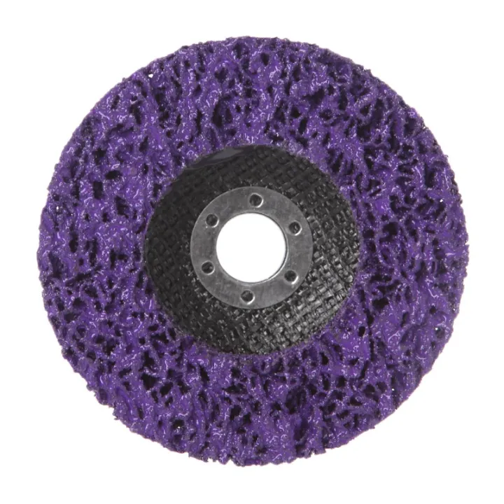 PCF* 100x16mm Cleaning Strip Wheel Grinding Disc For Paint Rust Grinder ...
