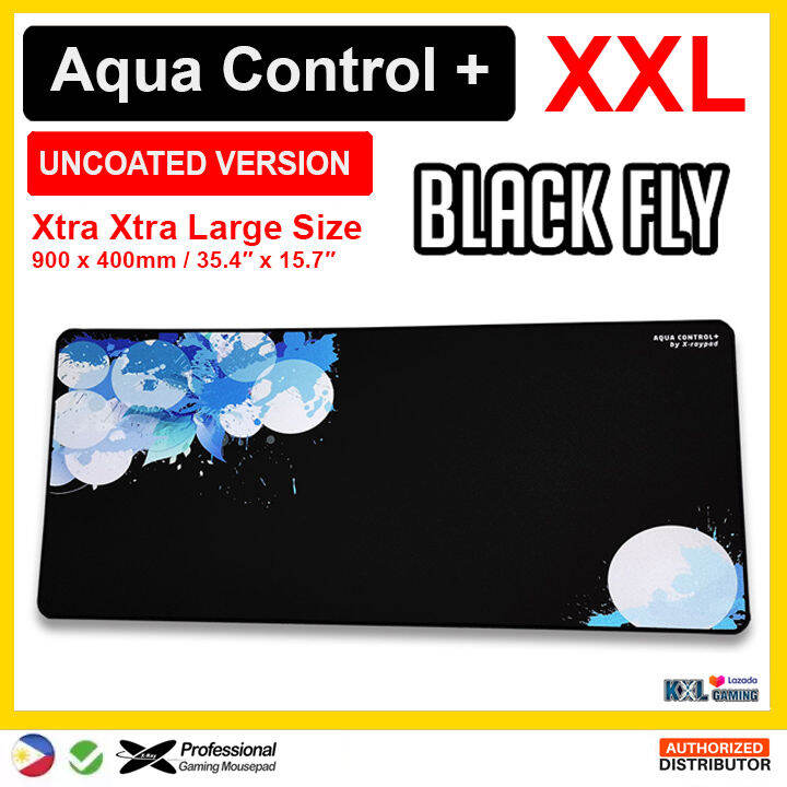 [Official] [XXL SIZE] (With Box) X-raypad Aqua Control Plus - Black Fly ...