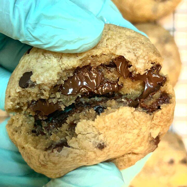 Original Soft Cookies เซ็ต 3 ชิ้น คุกกี้นิ่ม ชิ้นโต หอมเนยแท้ สอดไส้ดาร ...