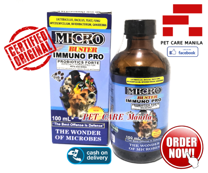 MICRO BUSTER IMMUNO PRO Probiotics 100ml | Lazada PH
