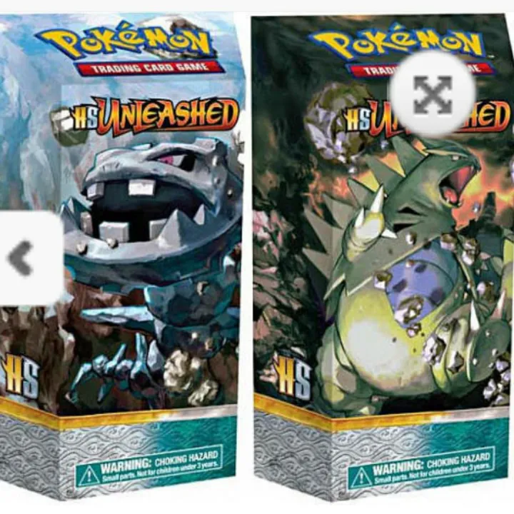 Pokemon TCG: HS Unleashed Steel Sentinel & Chaos Control Theme Deck 1 ...