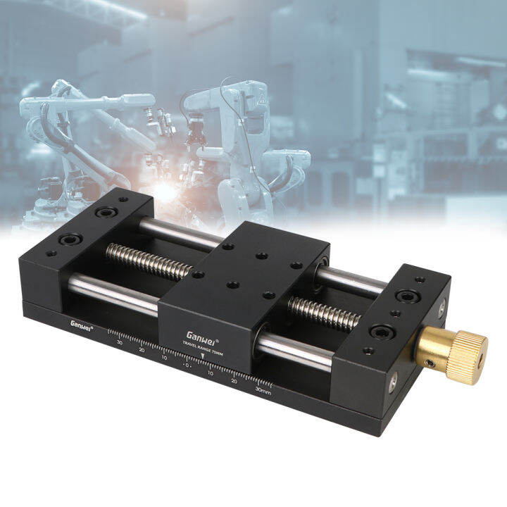 Manual Translation Displacement Station Platform Sliding Table Fine ...