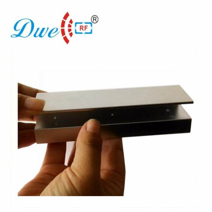 support Dwe Cc Rf Access Control Door Lock Bracket 280kg Magnetic Lock U Type Bracket For ...