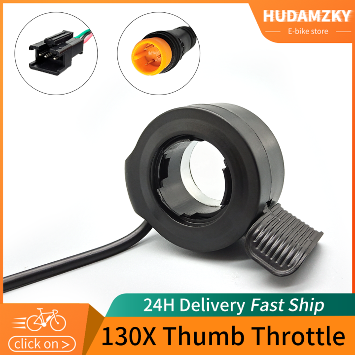 Ebike Thumb Throttle Electric Bike 130X Thumb Throttle Ebike 3 Pin ...