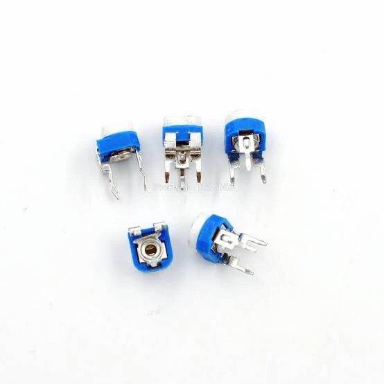 Trimpot 202 2K Trimmer Potentiometer Variable Resistor VR Biru RM065 ...
