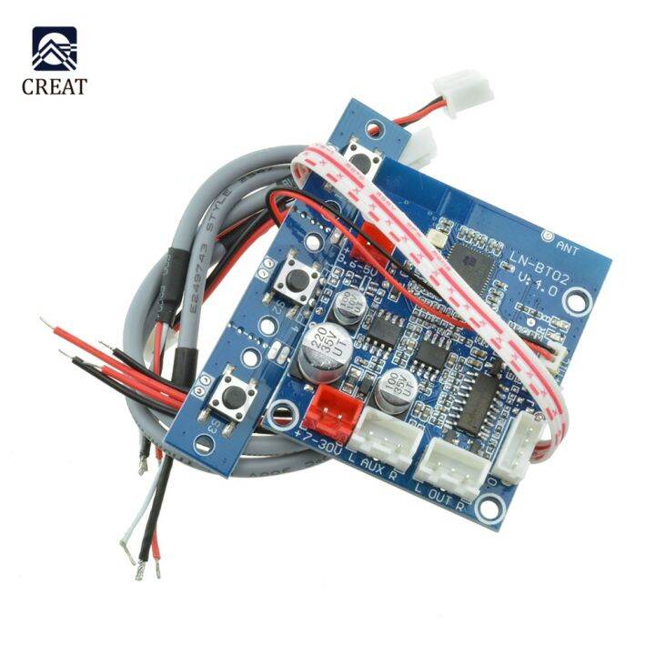 For Car Phone Bluetooth 4.0 Audio Receiver Board Wireless Stereo Sound ...