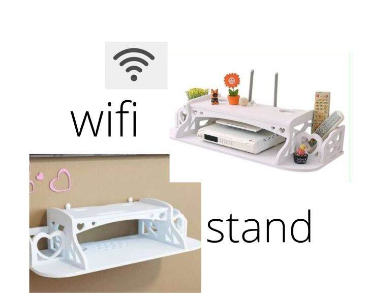 Home TV Top Box Router Rack Organizer Space Rack Wireless Wifi Router ...