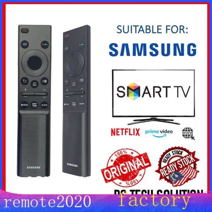 ORIGINAL SAMSUNG SMART TV REMOTE CONTROL [M'SIA STOCK] REPLACEMENT BN59-01358D WITH NETFLIX ...