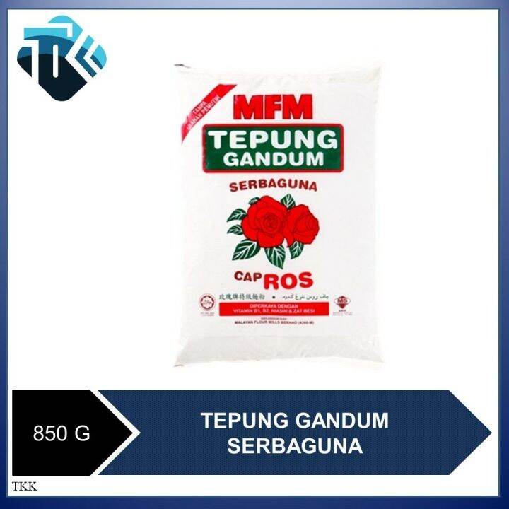 CAP ROS TEPUNG GANDUM SERBAGUNA 850G | Lazada