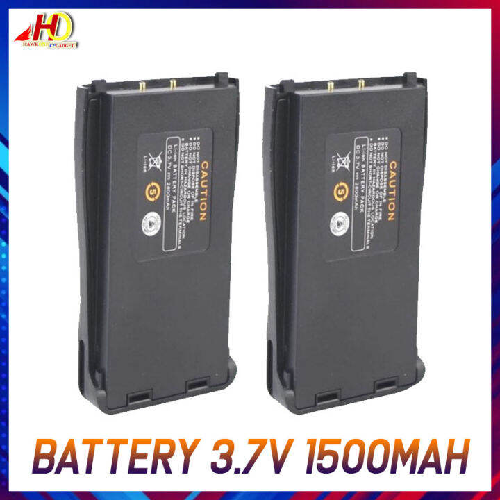 Baofeng BF-888S Battery 3.7V 1500mah for Spare Two Way Radio Walkie ...