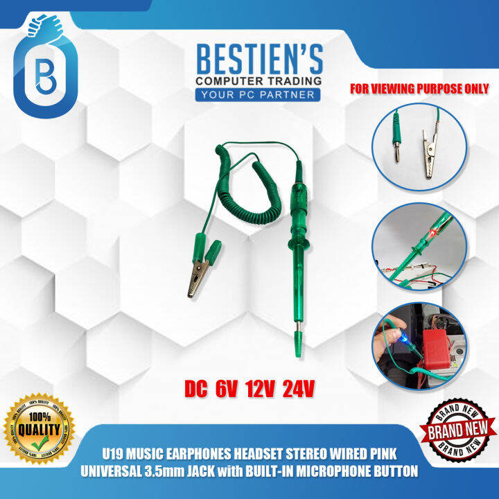 PROBE LIGHT SYSTEM TEST PEN, DC 6v 12v 24v AUTO CAR LIGHT CIRCUIT ...