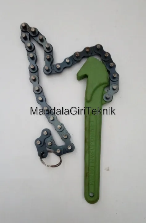 Oil Filter Wrench / Kunci Oli Filter Model Rantai TEKIRO 6" | Lazada ...