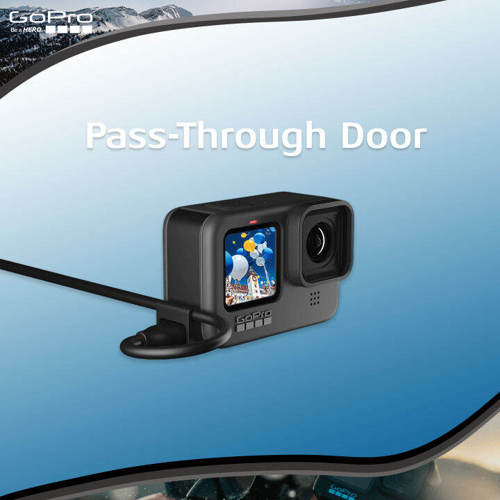 GoPro USB Pass-Through Door HERO 9 & Hero 10 Black Original | Lazada ...