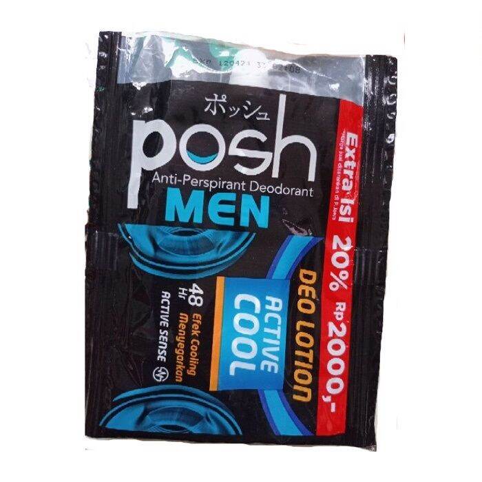 POSH MEN Sachet Deodorant | Deo Lotion Men | Lazada Indonesia