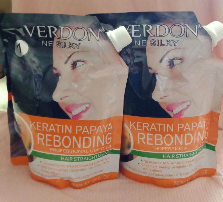 Verdon Keratin Papaya Rebonding 1 & 2 | Lazada PH