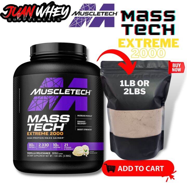 Detoxification Muscletech Mass Tech Masstech Extreme 2000 (1LB2LBS ...