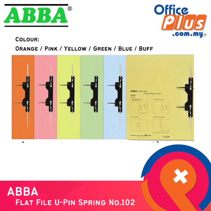 ABBA Flat File U-Pin Spring No.102 (24 pieces) | Lazada
