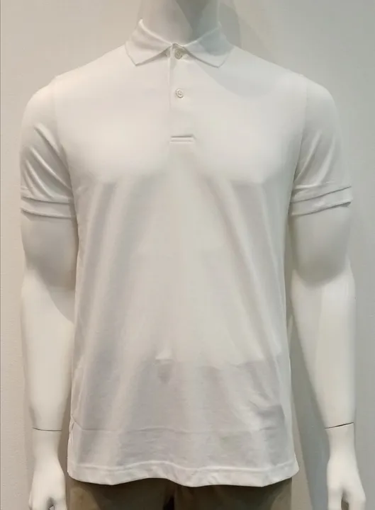 COLLEZIONE Regular Fit 22PCMT1K011 white Cotton Polo Shirt Wear Men Key ...