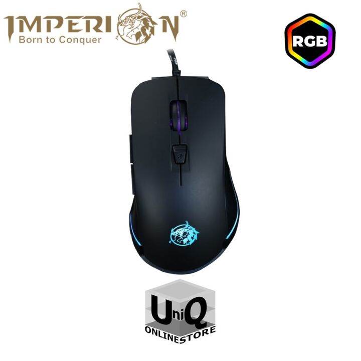 ☛Imperion M420 Crossb0w RGB Wired Gaming Mouse with 6 buttons and Built ...