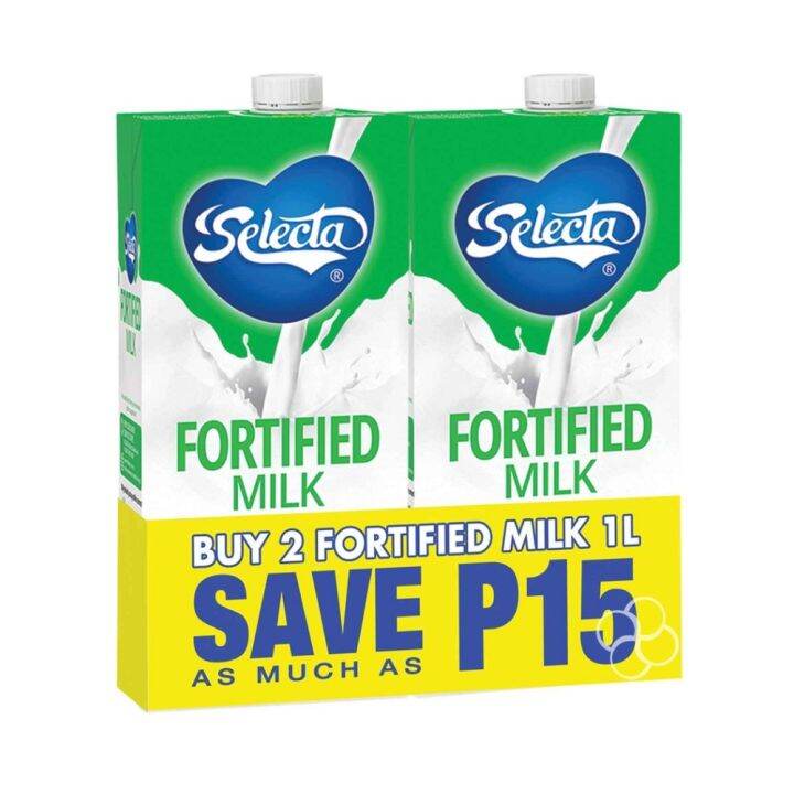 Selecta Fortified Milk 2 x 1L Promo Pack | Lazada PH