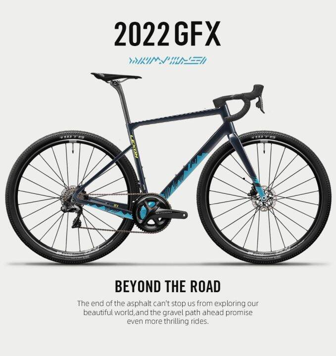 2022 New Lexon GFX Gravel Disc Brake Carbon Frame off-Road Full Inner ...