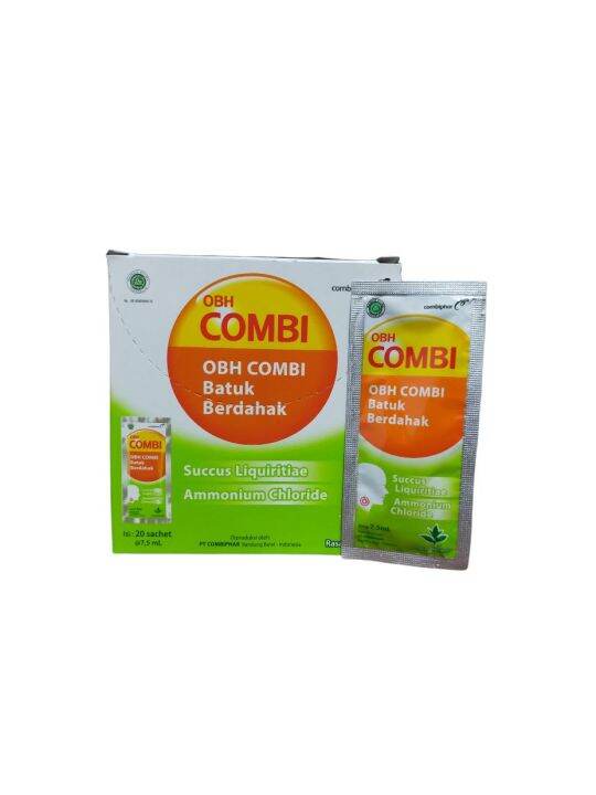 OBH Combi Batuk Berdahak Reguler ) Sachet isi 20 Sachet | Lazada Indonesia