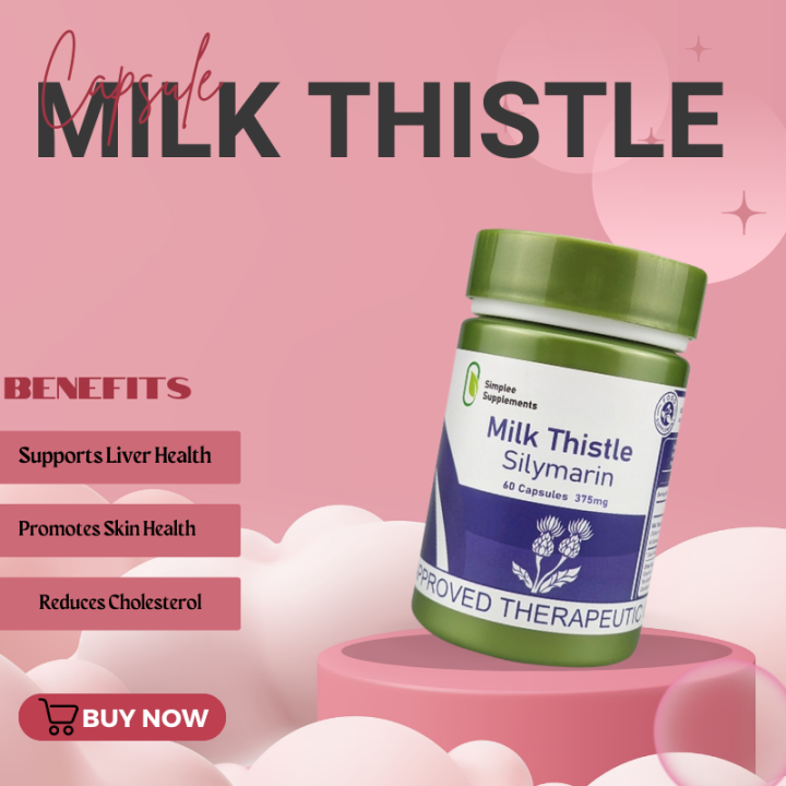 Simplee Milk Thistle Capsule Supplement | Lazada PH