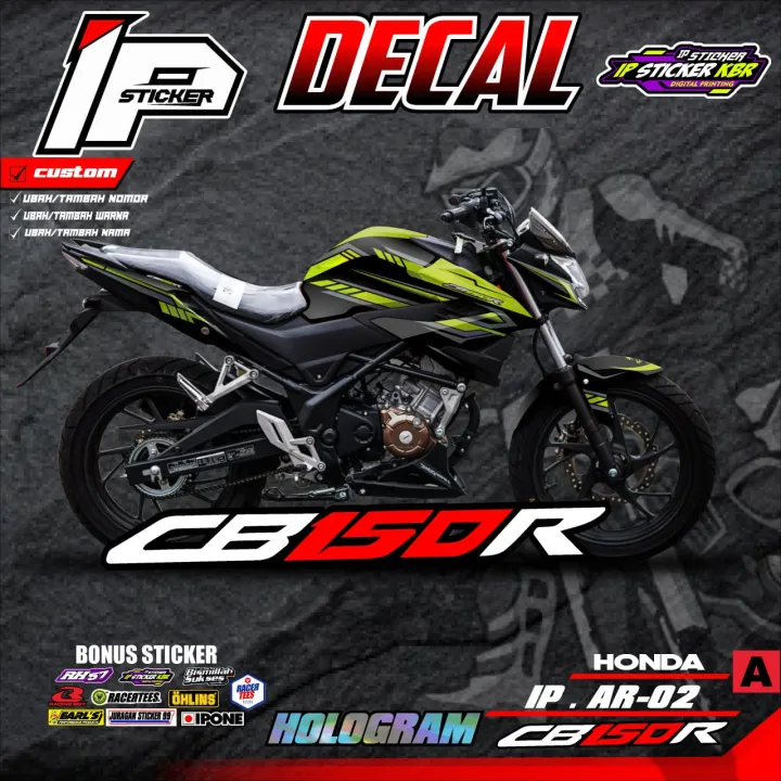 (cod) decal CB150R - sticker decal variasi full body list honda CB150R ...