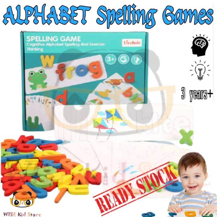 Early Learning Words Jumble Alphabet English Spelling Games Puzzle For ...