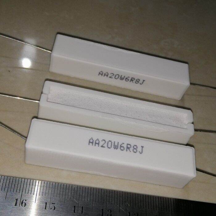 6R8J 6R8 R 6,8 6.8 Ohm 6,8Ohm 20W6R8J 20W 20 Watt Resistor Kapur ...