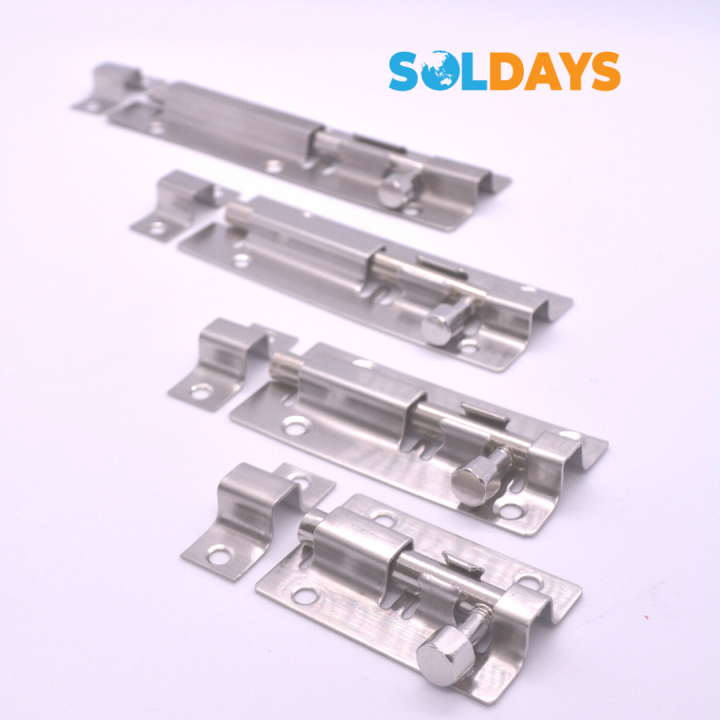 Slot Pintu Jendela Bulat / Grendel Pintu / Slot Pintu / Kunci Pintu 4 ...