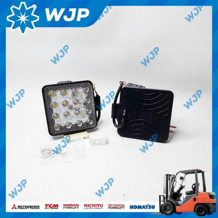ไฟหน้า LED ไฟ 16 ดวง อะไหล่รถโฟล์คลิฟท์/รถโฟล์คลิฟท์/โฟล์คลิฟท์/Forklift/ฟอล์คลิฟท WJP | Lazada ...