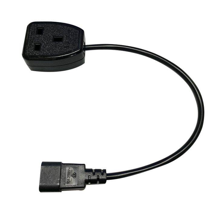 Iec320 C14 To Uk Bs1363a Outlet Socket Iec C14 Male Plug To Uk 3pin
