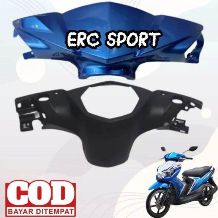 BATOK DEPAN BELAKANG MIO SOUL GT WARNA BIRU KUALITAS SEPERTI ORI ...