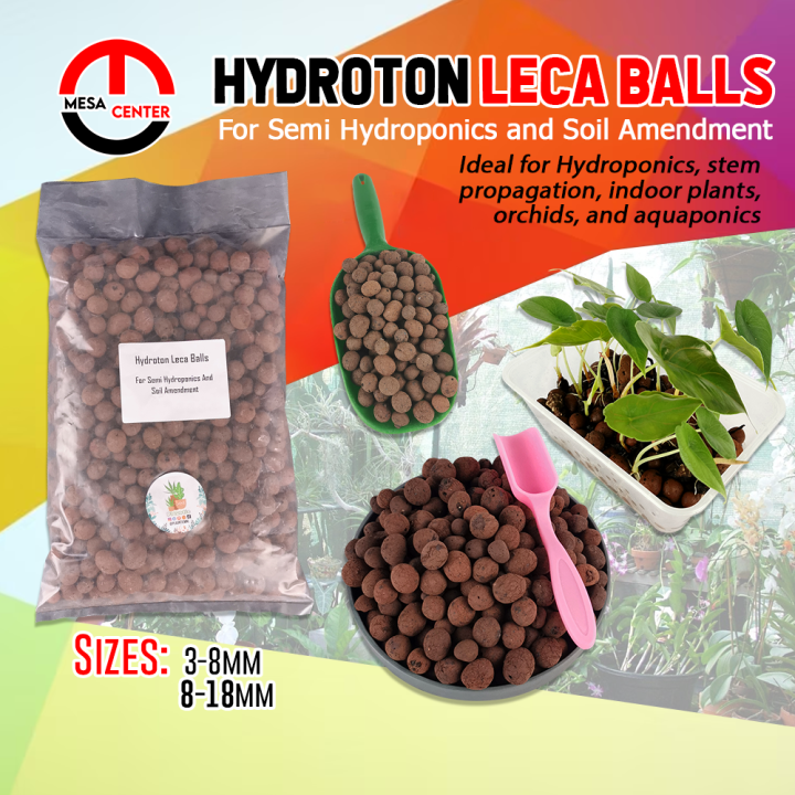 HYDROTON LECA BALLS MEDIA FOR HYDROPONIC | Lazada PH