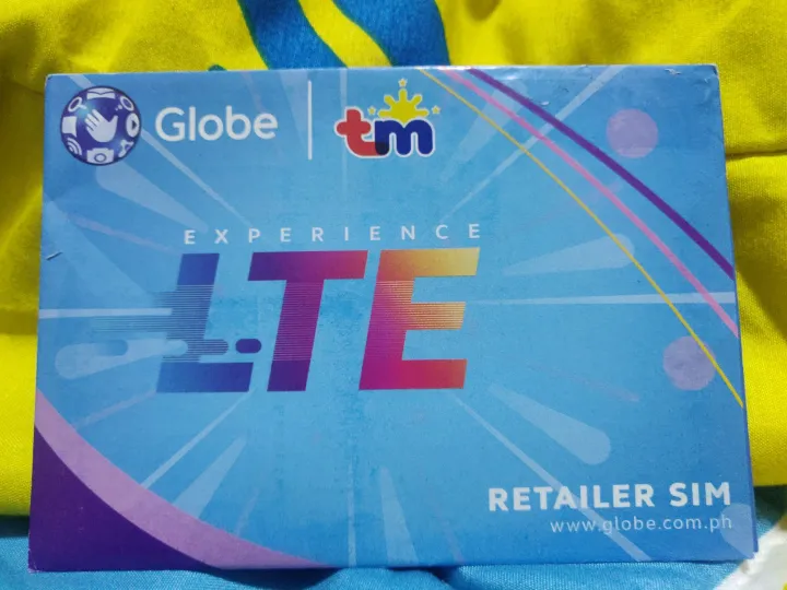 Globe Retailer sim with 400 loadwallet | Lazada PH