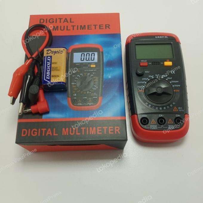 ALAT UKUR KAPASITOR AC/TESTER KAPASITOR/MULTIMETER DIGITAL KAPASITOR ...