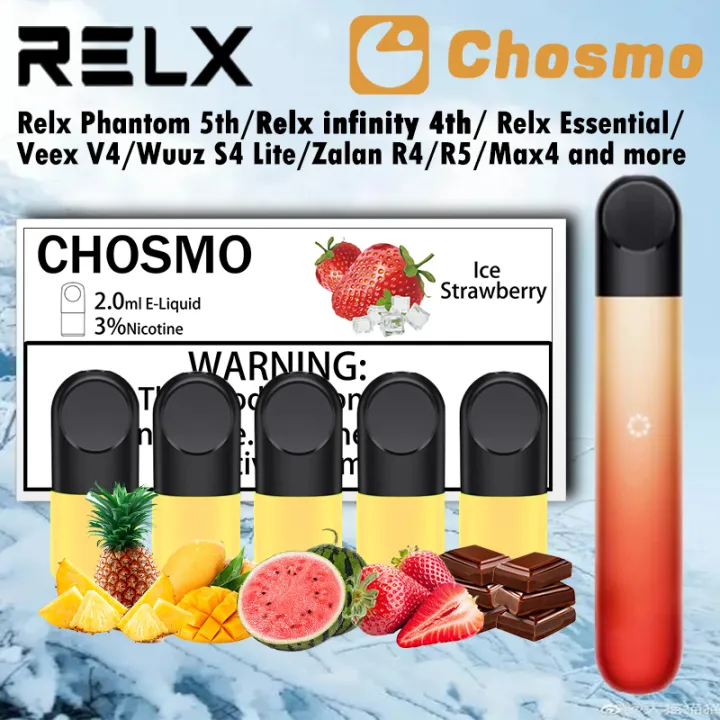 3pcs Relx Disposable Pods- Relx infinity (4th) 100% relx original ...