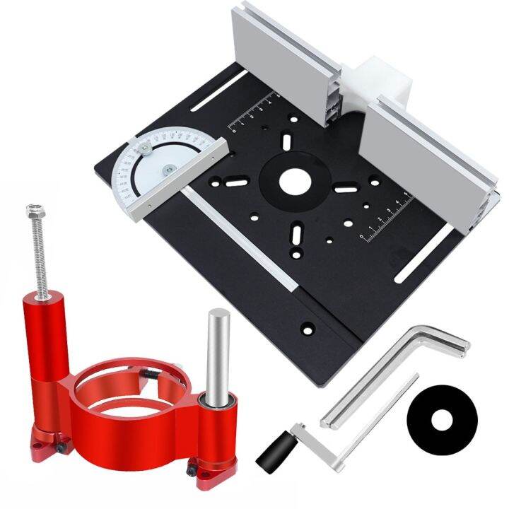 Upgrade Precision Router Lift System and Aluminum Router Table Insert ...